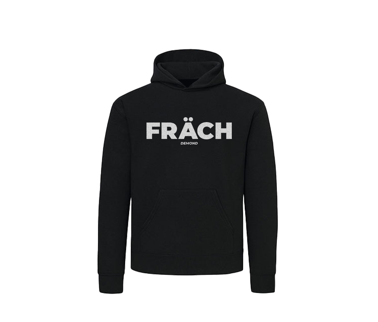 FRÄCH Hoodie Schwarz – DEMOND